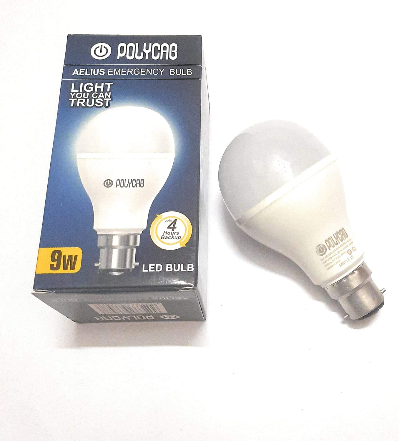 Polycab Inverter LED 9W Bulb (White) : Amazon.in: Home & Kitchen