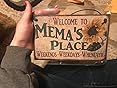 Amazon.com: 5x8 Vintage Style Sign with Sunflower Saying,"Welcome to ...