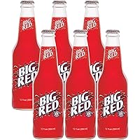 Amazon.com : Big Red Soda 12 Oz Glass Bottle (Pack of 6) : Grocery ...