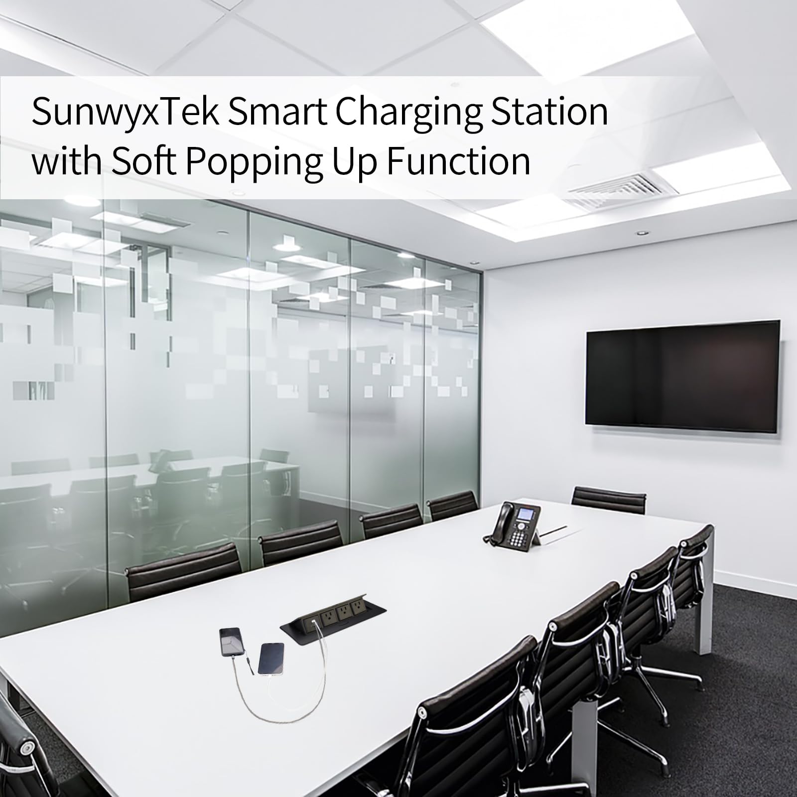 Mua Pop Up Power Outlet, Conference Table Recessed Power Outlet Desktop ...