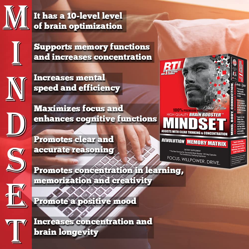 Mua BTL – Mindset, Premium Nootropic Brain Booster, 30 Ingredients ...