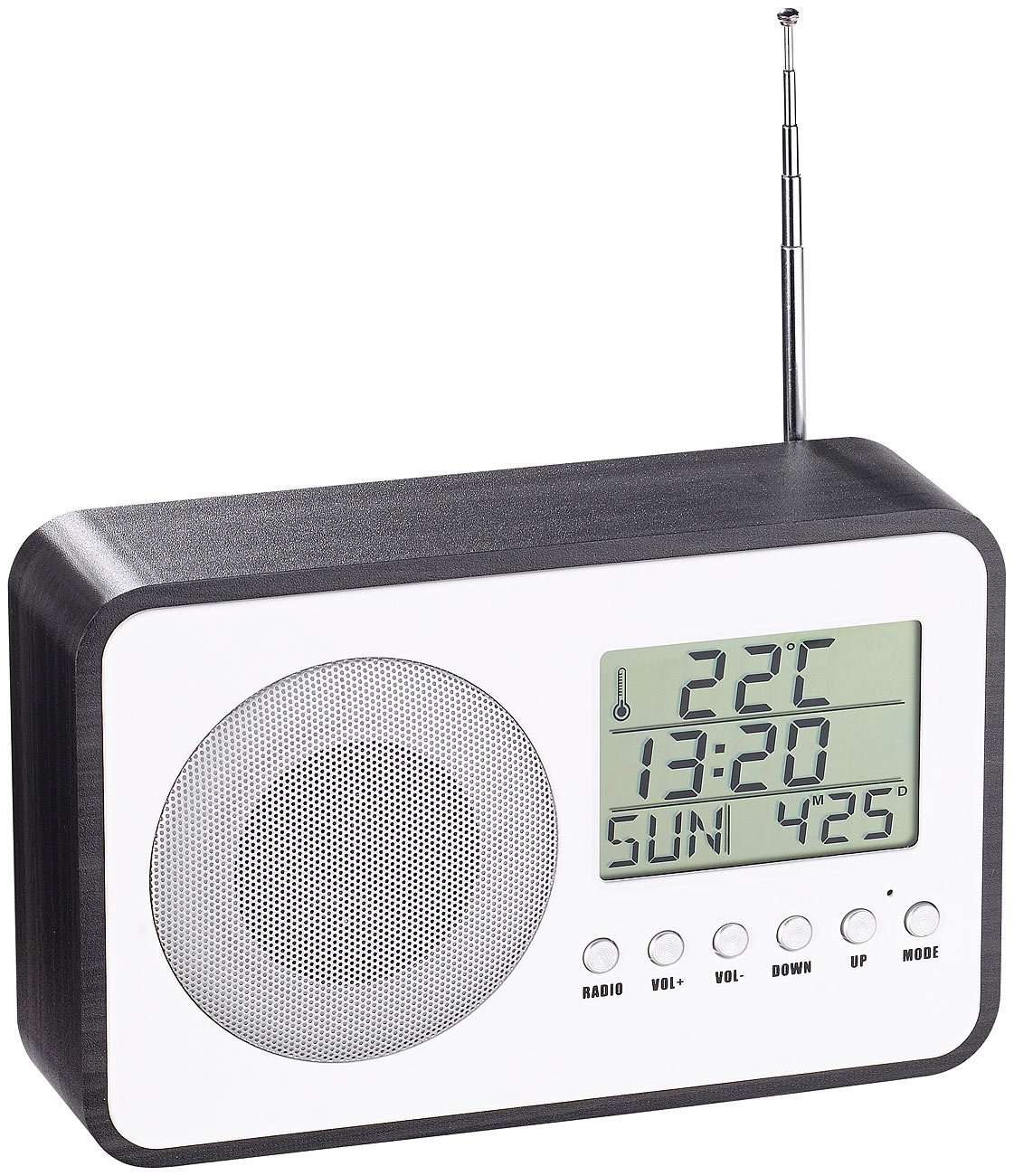 auvisio Design-FM-Radiowecker mit digitaler: Amazon.de: Elektronik