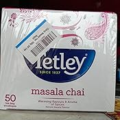 Tetley Masala Tea, 100g (50 Tea Bags): Amazon.in: Grocery & Gourmet Foods