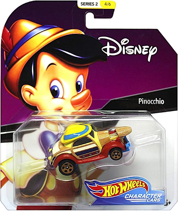 Amazon.com: Hot Wheels Character Cars Pinocchio: Toys & Games