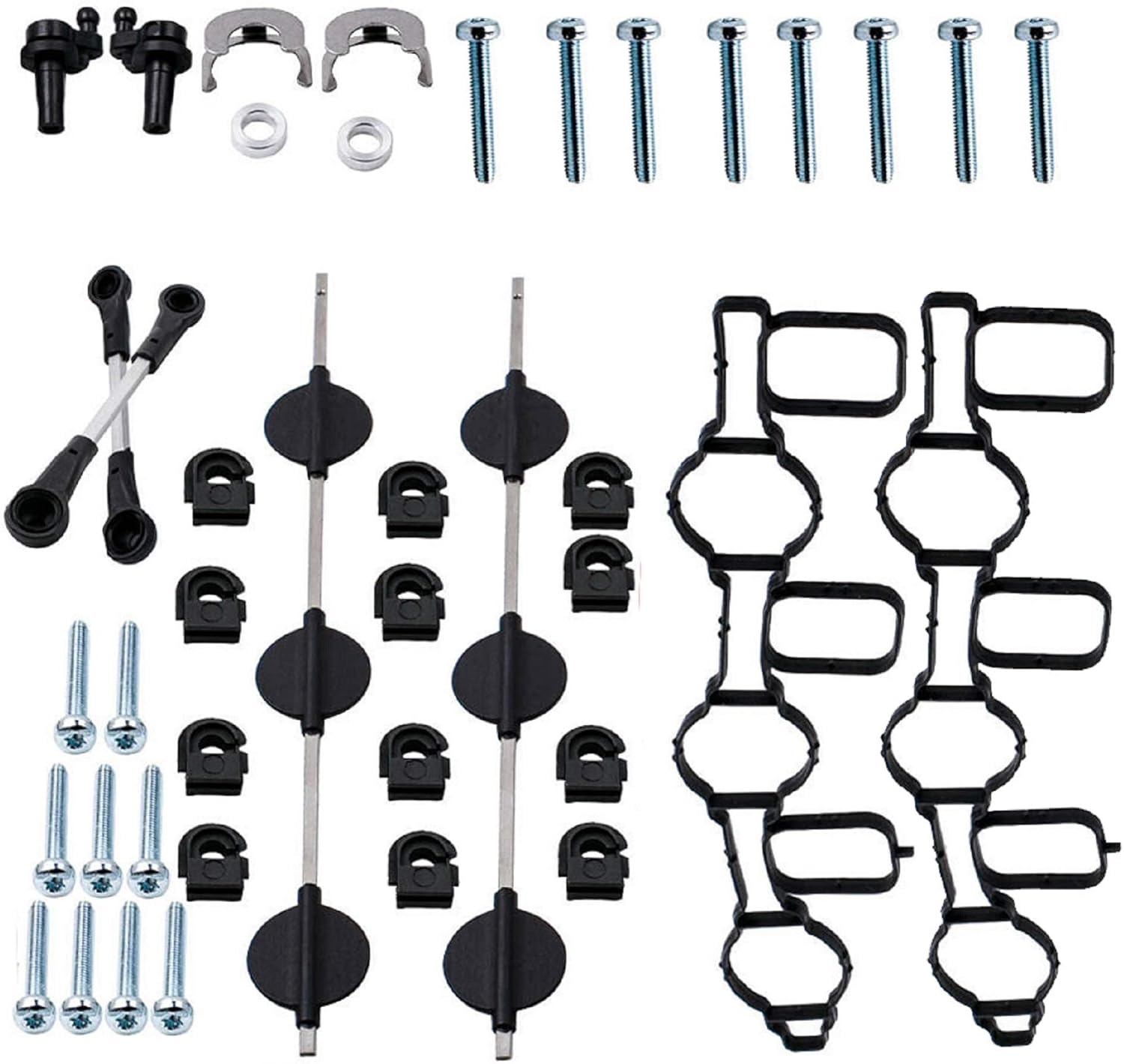 AISENPARTS Intake Manifold Air Swirl Flap Repair Kit for AUDI VW 2.7 3. ...