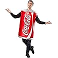 Amazon.com: Rubies Adult Coca Cola Can of Coke Costume Foam Tunic for ...