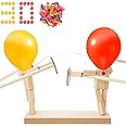 Amazon.com: Balloon Bamboo Man Battle Game Assembled - Whack a Balloon ...