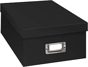 Pioneer Photo Albums Photo Storage Box, Black + Free Shipping