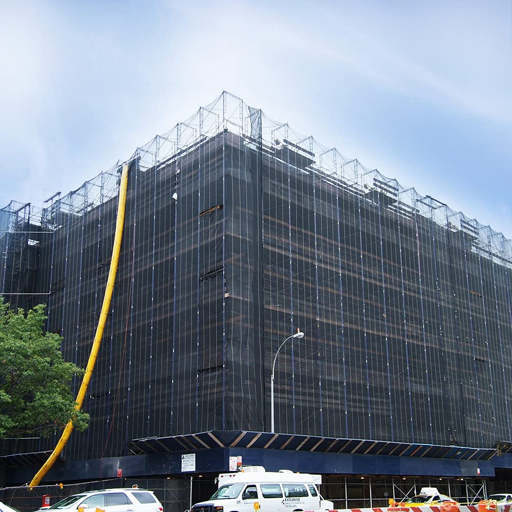 Safety Debris Construction Heavy Duty Netting (10' X 150', 1/16" Mesh ...