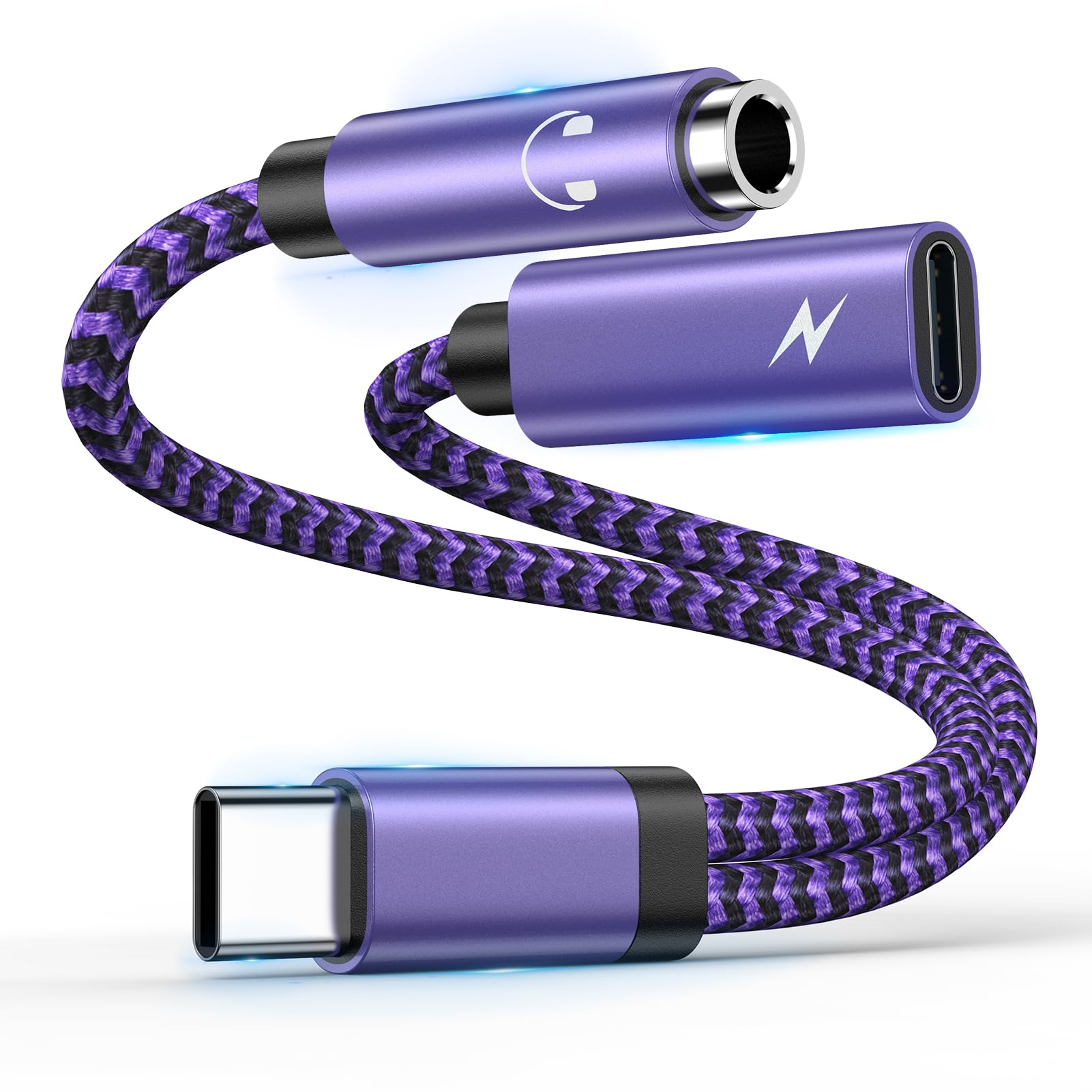 Mua Type C to 3.5mm Headphone and Android Charger Adapter, 2-in-1 USB C ...