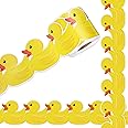 Amazon.com: JarThenaAMCS 120Pcs Rubber Duck Name Tag Stickers Cute ...