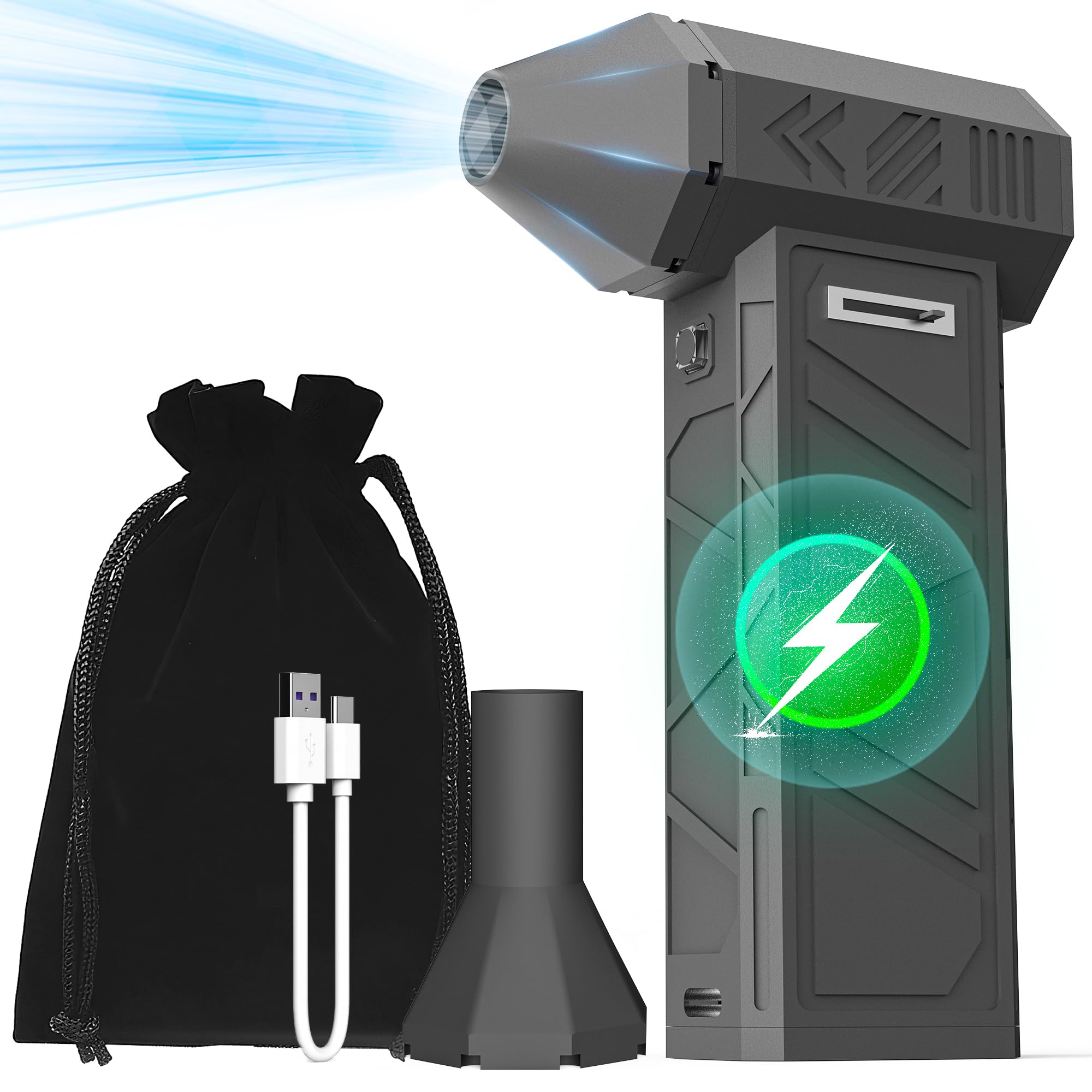 Mua Compressed Air Duster, Electric Air Duster, 130000RPM Adjustable ...