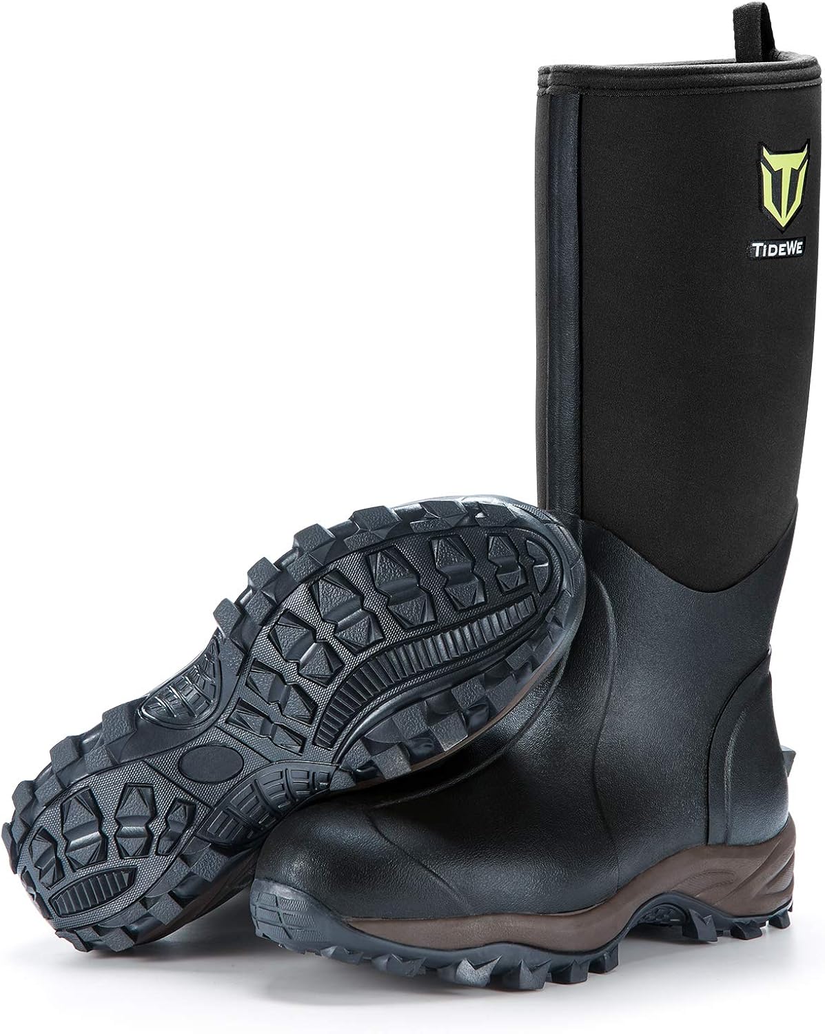 TideWe Rubber Neoprene Boots Men And Women, Waterproof Durable 6mm ...