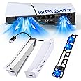 Amazon.com: FASTSNAIL Horizontal Stand & Cooling Fan for PS5 Slim/Pro ...