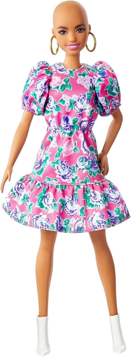 Barbie Fashionistas Doll, Bald, Toy for Kids 3 to 8 Years Old – BigaMart