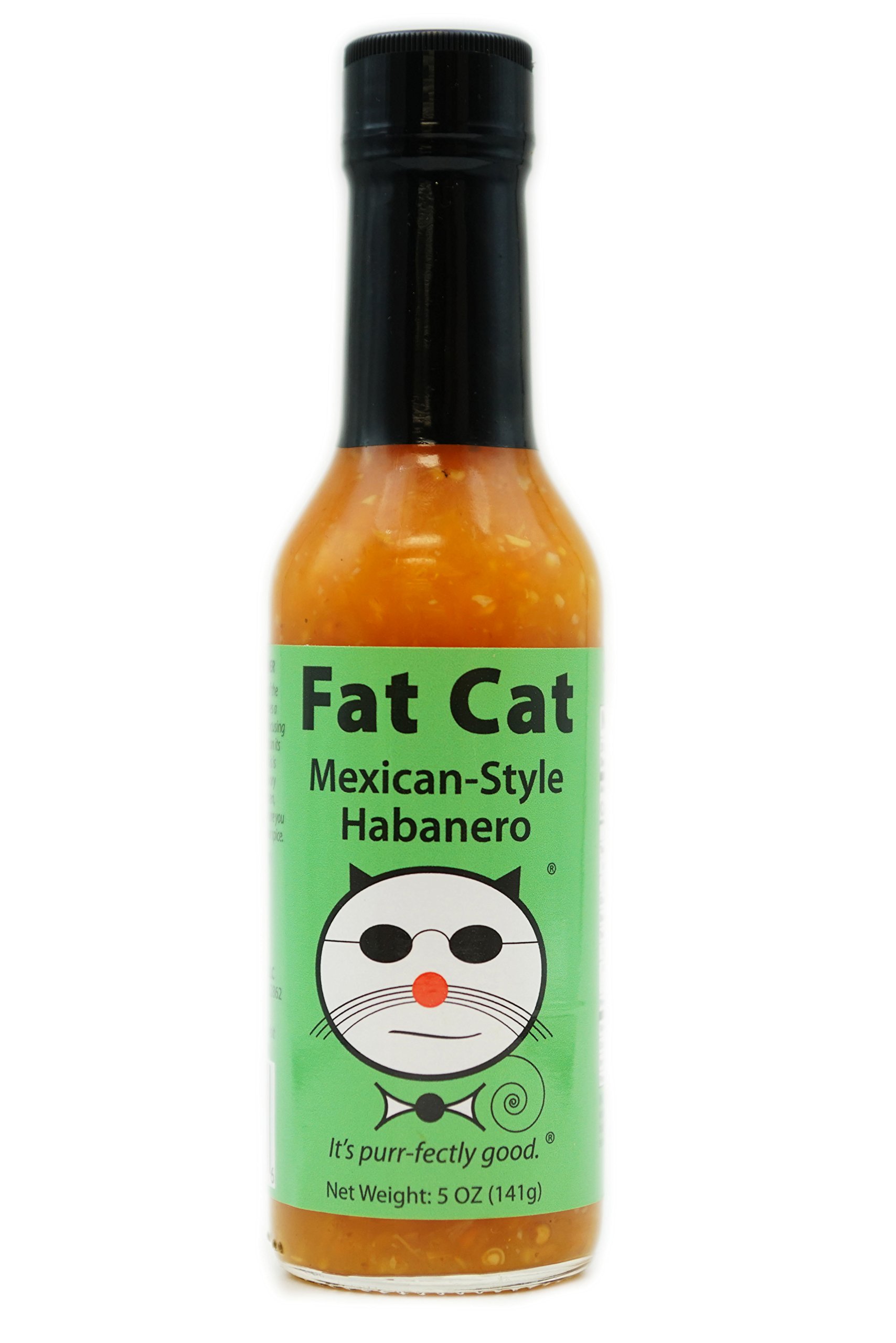 Amazon.com : Fat Cat - Surprisingly Mild Guajillo Ghost Hot Sauce sold ...
