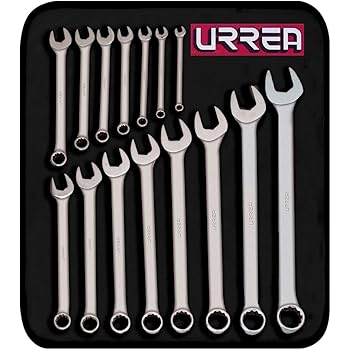 Urrea 1200DHM Juego de 13 Llaves Combinadas Métricas, 6 Puntas: Amazon.com.mx: Herramientas y ...