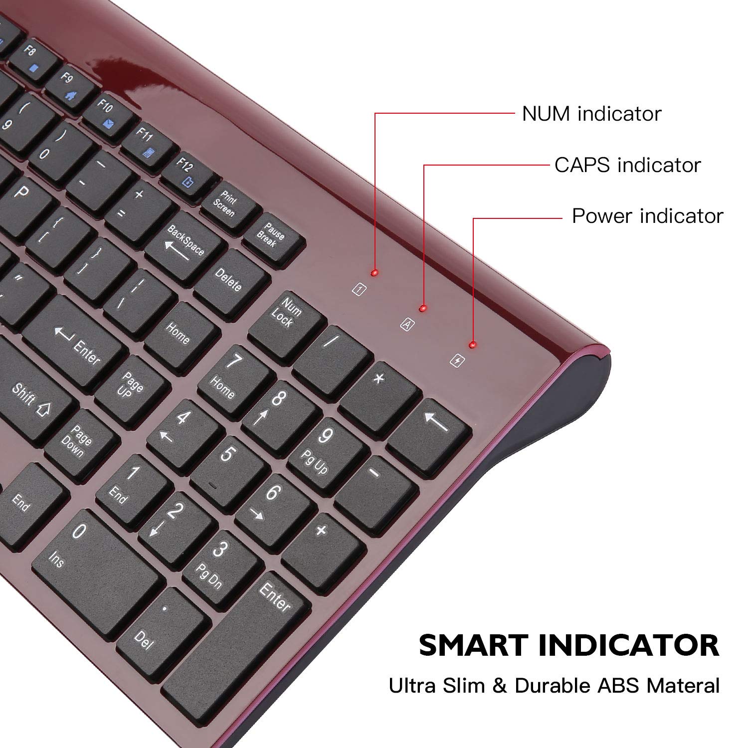 Mua Cimetech Wireless Keyboard And Mouse Combo Compact Full Size Wireless Keyboard And Mouse