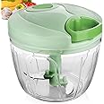 Amazon.com: Manual Food Chopper: FILTA Hand Pull String Vegetable ...