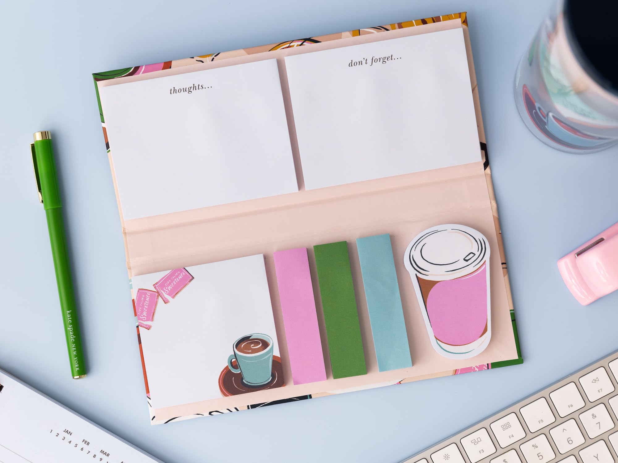 Mua Kate Spade New York Padfolio with 7 Sticky Note Pads, Studying ...