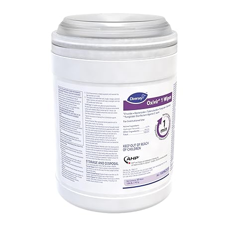 Mua Oxivir Diversey 1 100962573 Disinfectant Cleaning Wipes, Pre ...
