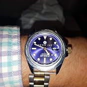 Henry Jay Mens 23K Gold Plated Two Tone Stainless Steel "Specialty ...