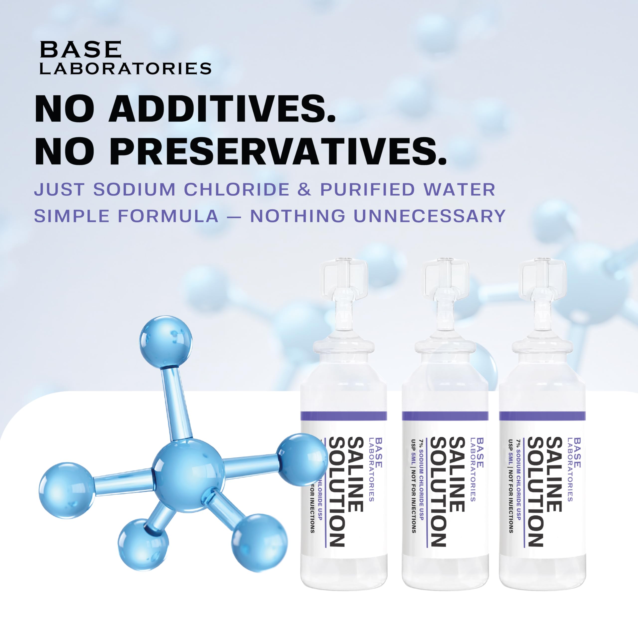 Mua BASE LABORATORIES 7% Saline Solution for Nebulizer Machine | Saline ...