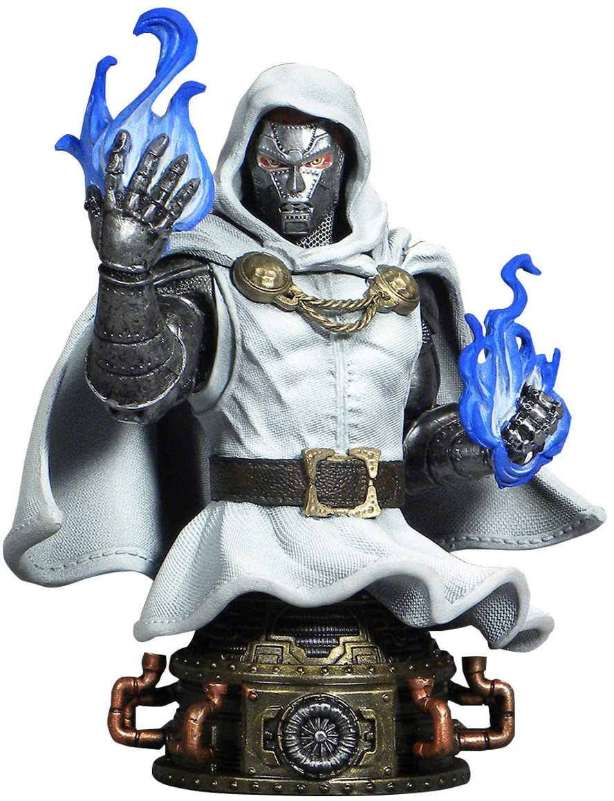 Marvel Comics: Dr Doom White Armor 40th Anniversary PX Bust for sale ...