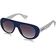 Amazon.com: Havaianas Sunglasses Rio Shield Sunglasses, BLUEWHITE, 54 ...
