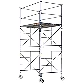Metaltech SAFERSTACK Single Lift Scaffold Set - 5ft. x 5ft. x 7ft ...