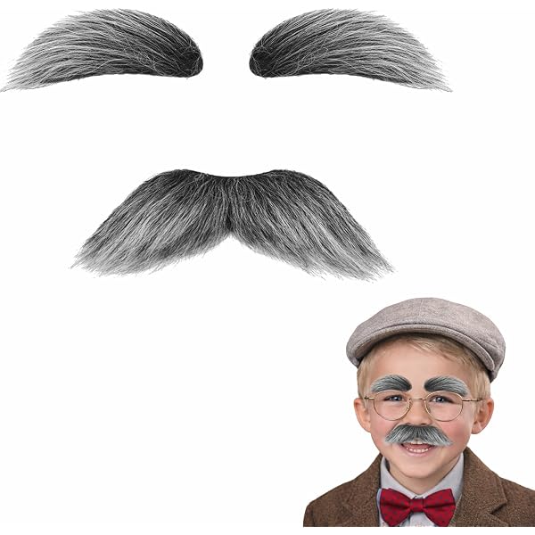 Old Man Mustache For Kids