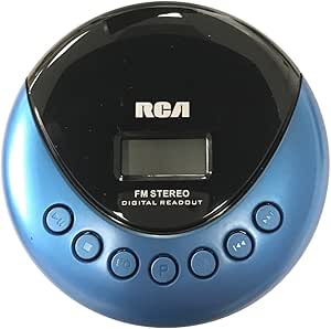 Amazon.com: RCA Personal Music CD Player with FM Radio and Skip ...