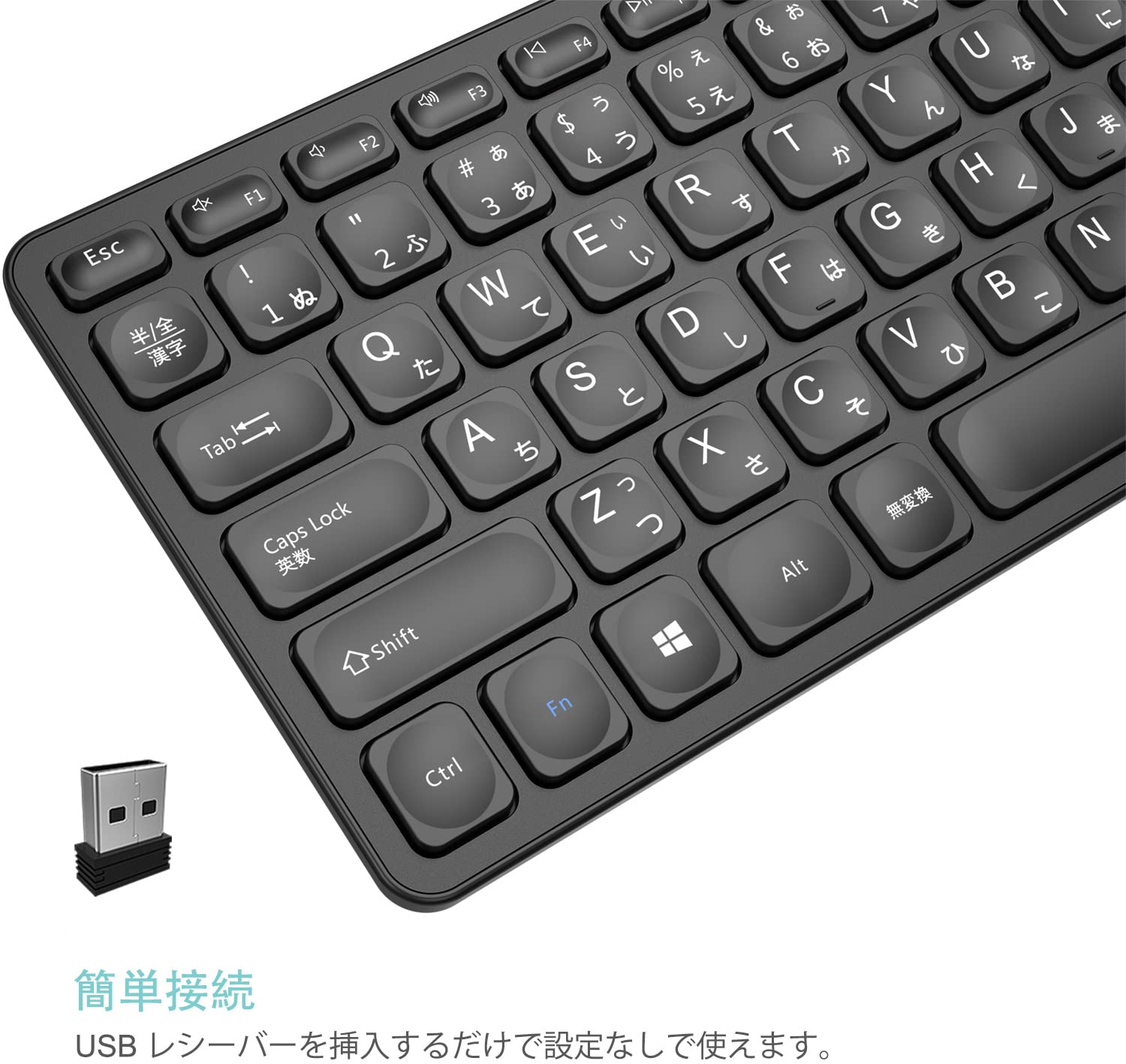 Mua Arteck 2.4G Wireless Keyboard Wireless Lightweight Full Size with ...