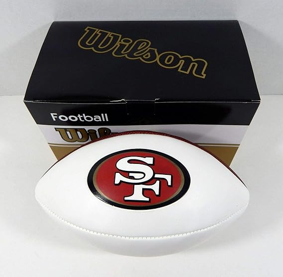 San Francisco 49ers Official NFL Signature Autograph White Panel ...