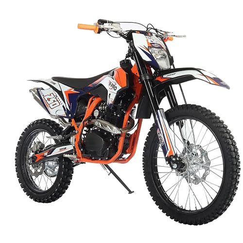 X-PRO 250cc Dirt Bike with LED Light Zongshen Engine Pit Bike Gas Dirt ...