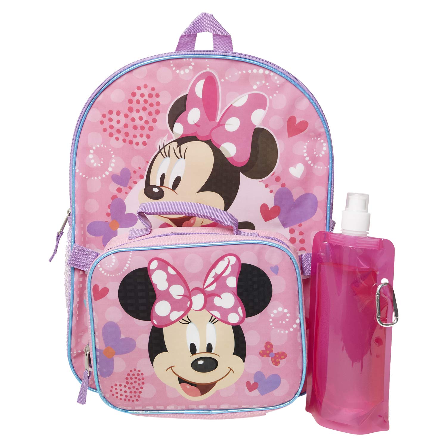 Buy Minnie Mouse Backpack Combo Set - Minnie Mouse Girls 4 Piece ...