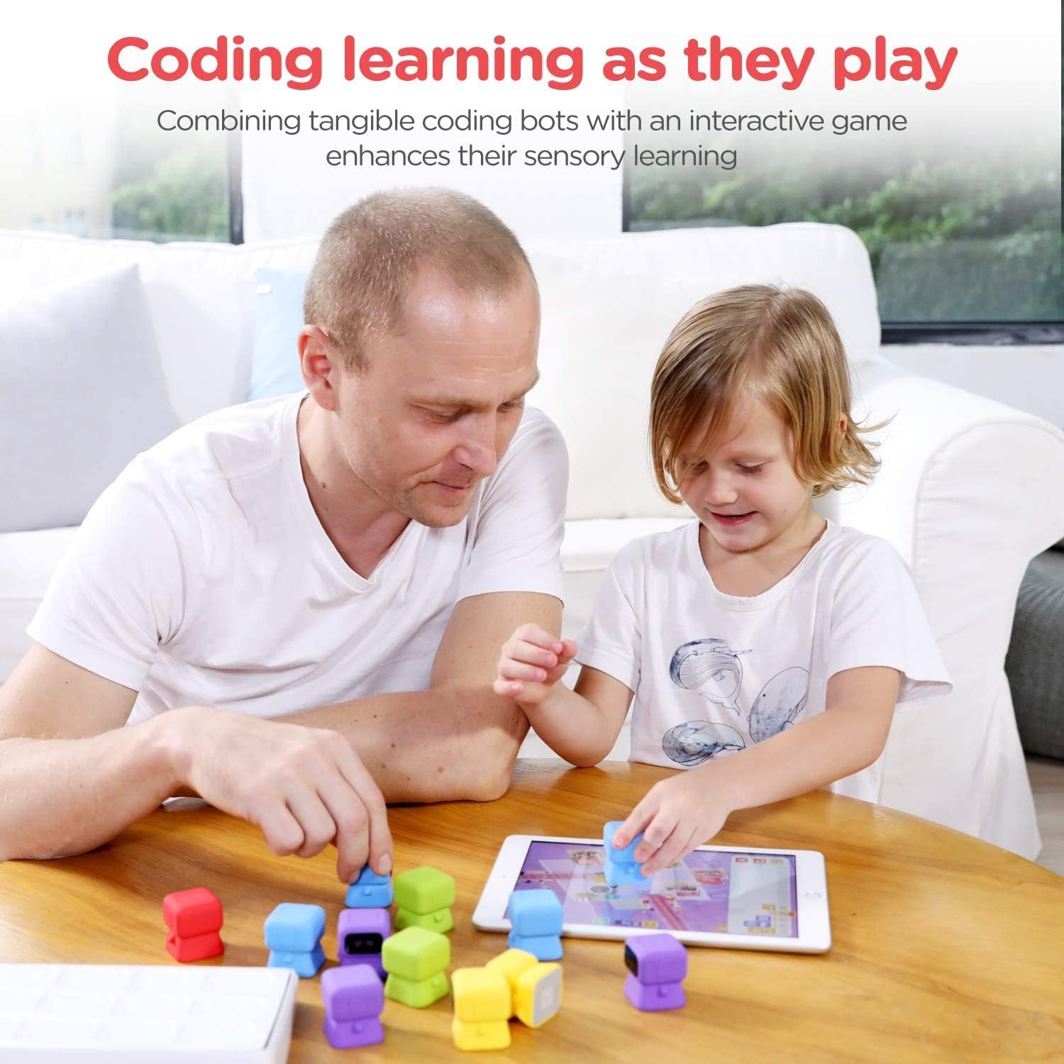 Tangiplay STEM Coding Learning Robot Toy Kits Interactive Educational ...