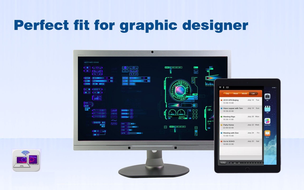 Extend Laptop Display Pro - turn your phone/tablet as a second monitor ...