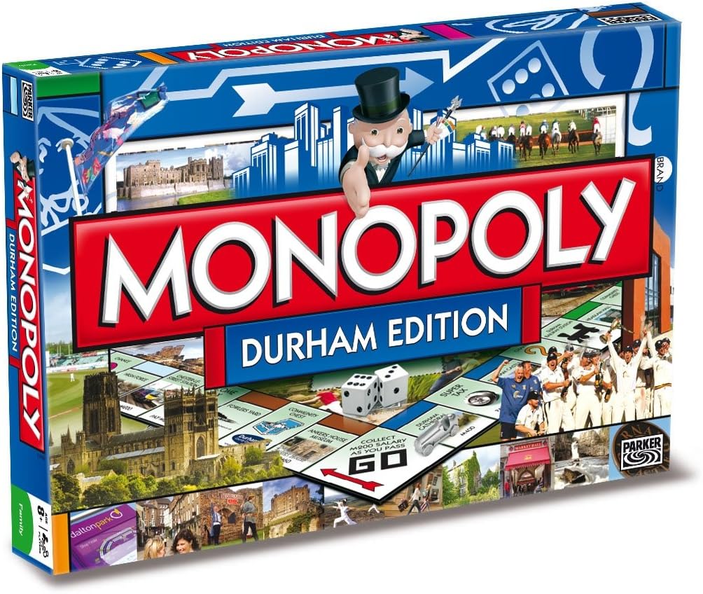 Winning Moves County Durham Monopoly: Amazon.co.uk: Toys & Games