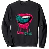 Amazon.com: Falling In Reverse -womens Official Merchandise - Lips T ...