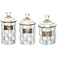 Amazon.com: MACKENZIE-CHILDS Enamel Canister Set, Small (38 oz ...
