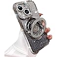 Amazon.com: AuroiCCY for iPhone 15 Plus Case, Compatible with Magsafe Shockproof Bling Diamonds ...