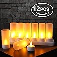 Amazon.com: Philips 69126/60/48 Imageo LED Rechargeable Tea Lights with ...