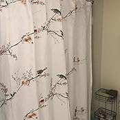 Amazon.com: Lenox Simply Fine Chirp Shower Curtain, Multi-Color: Home ...