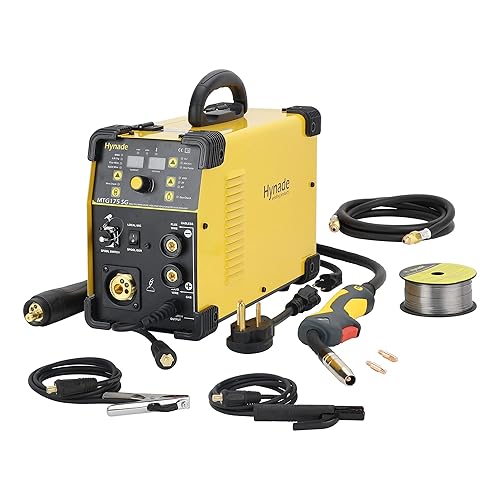 hynade Mig Welder, Multi-Function 3 in 1 Tig Stick Spool Mig Welder ...