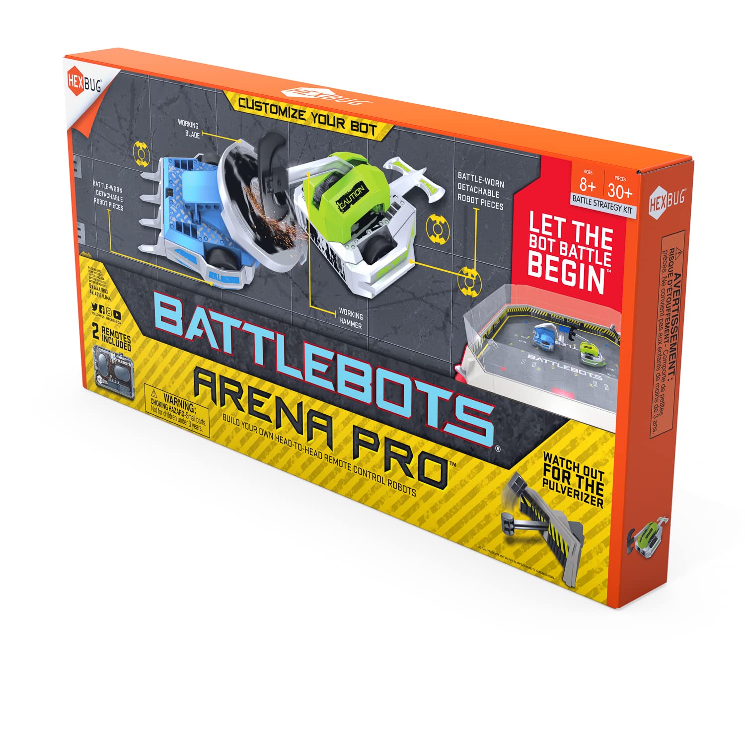 Mua HEXBUG BattleBots Arena Pro, Remote Control Robot Toys for Kids ...