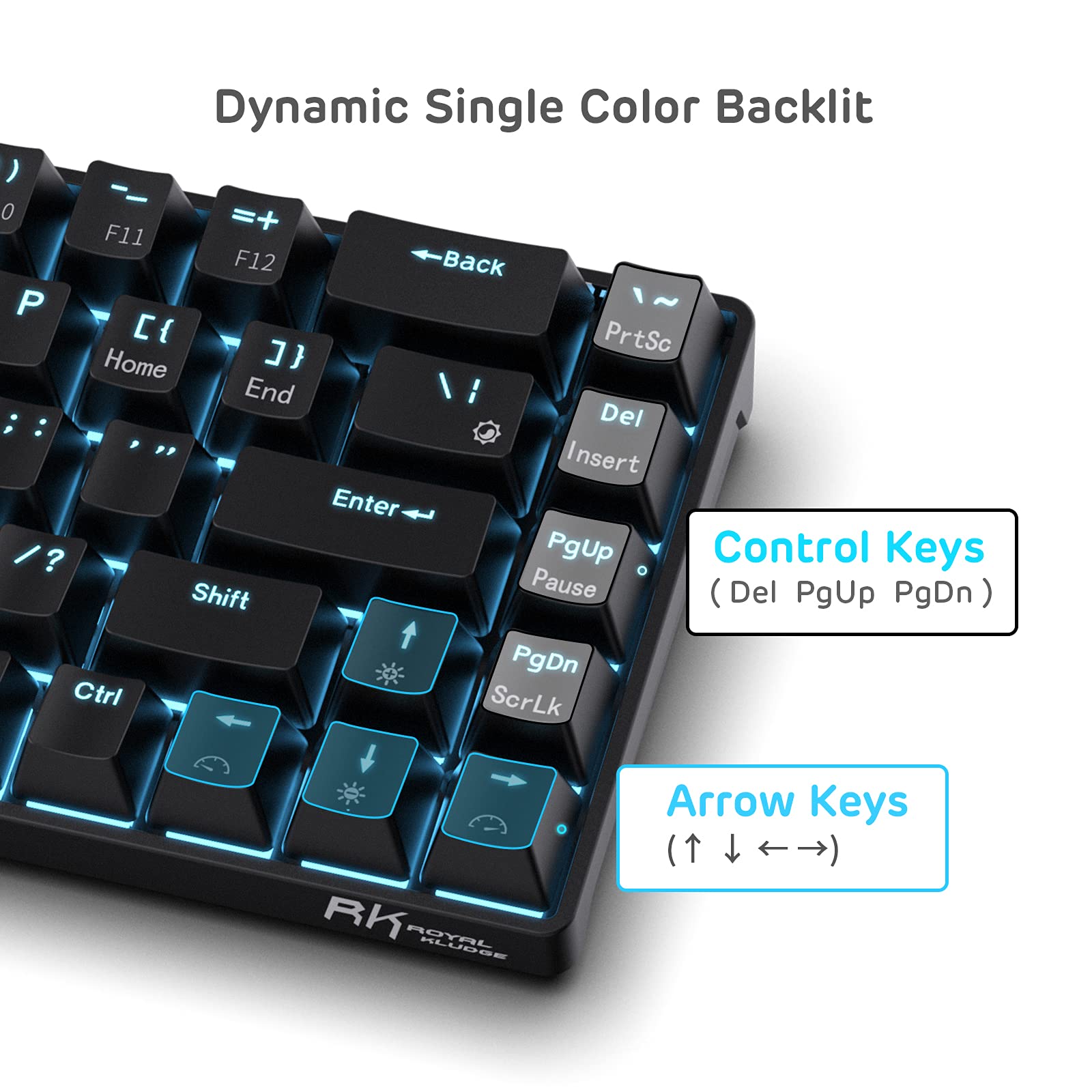 Mua RK68 Wireless Hot Swappable 65% Mechanical Keyboard, 68 Keys ...