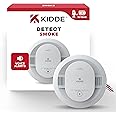 Kidde, 20SA10-V, Hardwired Smoke Detector, 10-Year Battery Backup ...