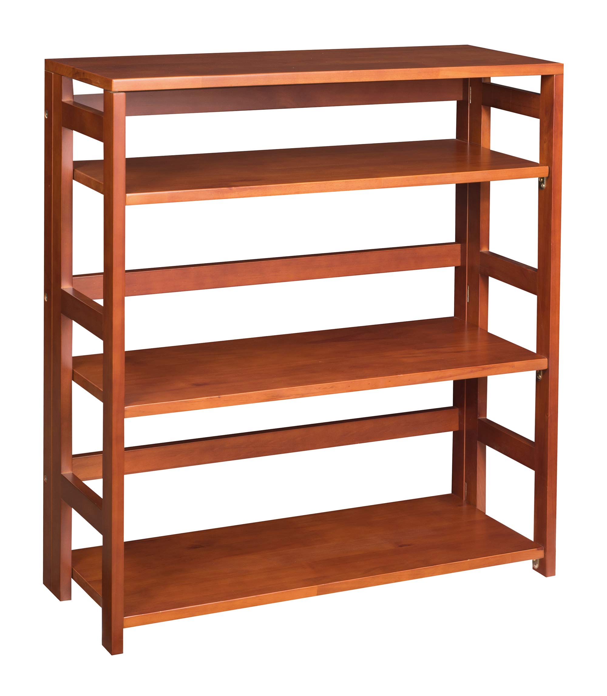 regency-flip-flop-34-inch-high-folding-bookcase-cherry