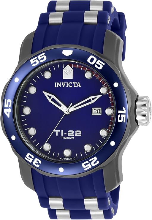 Invicta 23558 TI-22 Men's Wrist Watch Titanium Automatic Blue Dial ...